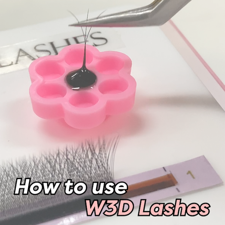How To Use W3D Lash Extensions? – Arison Lashes