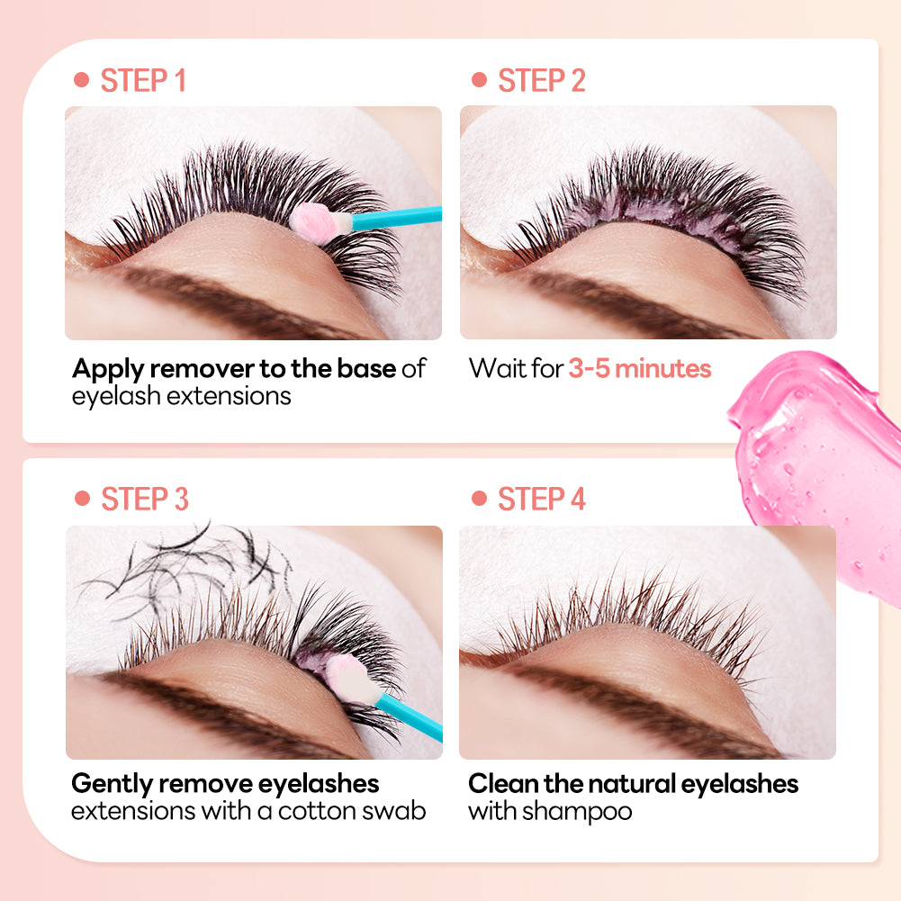Cream Remover for Eyelash Extensions – Arison Lashes