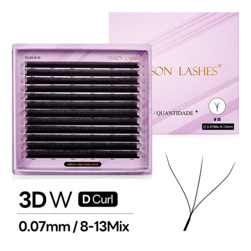 W-shape Lashes | W Lash Extensions – Arison Lashes