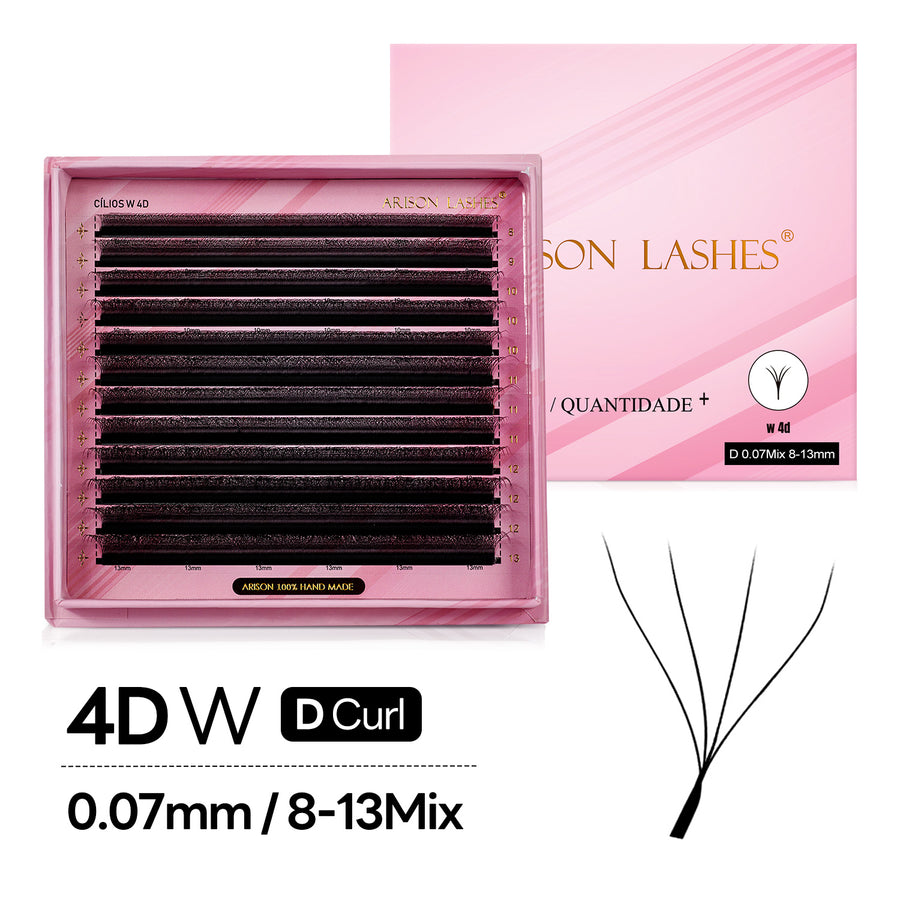 W-shape Lashes | W Lash Extensions – Arison Lashes