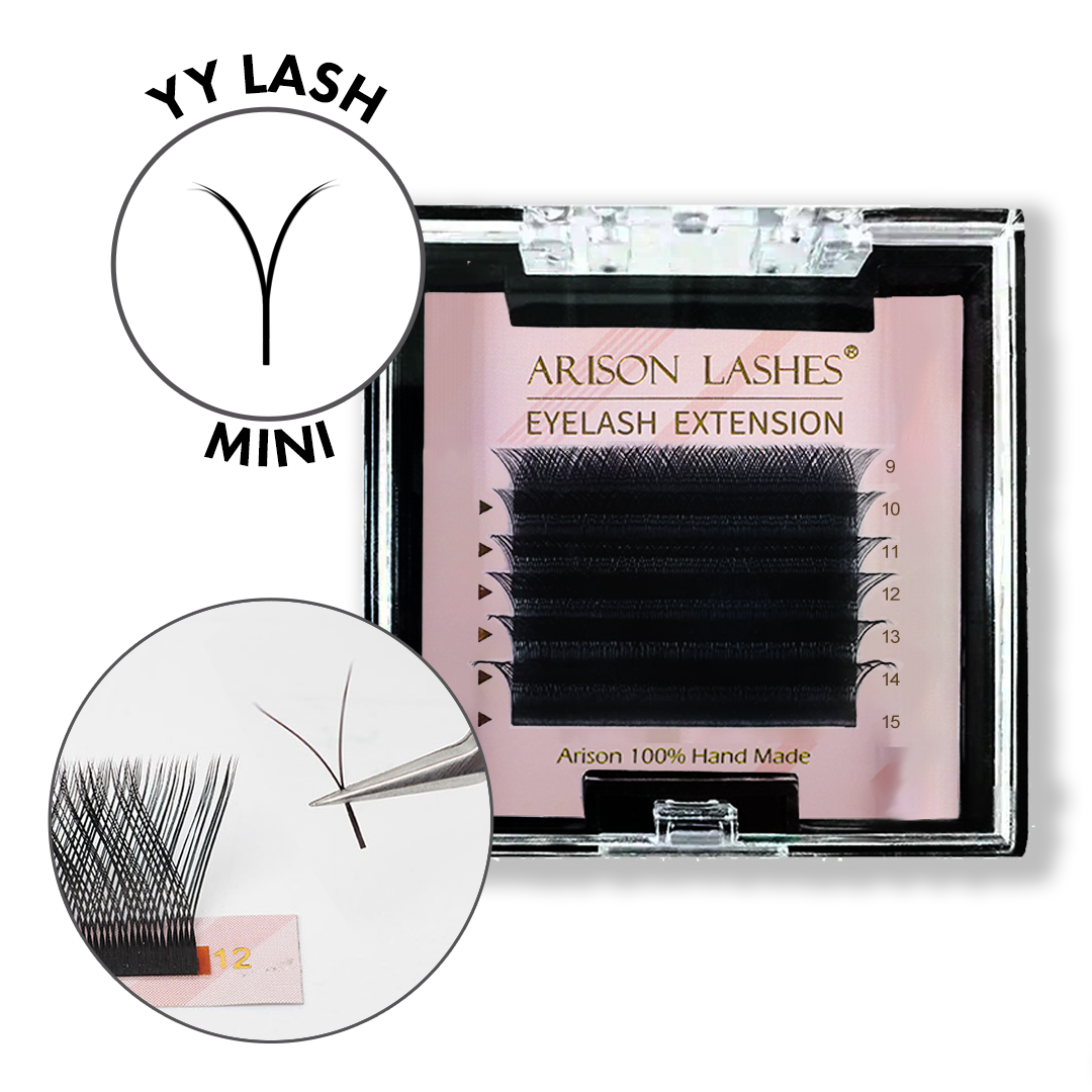 YY Eyelashes Extensions - 0.07mm – Arison Lashes