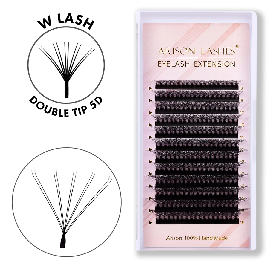 W-shape Lashes | W Lash Extensions – Arison Lashes