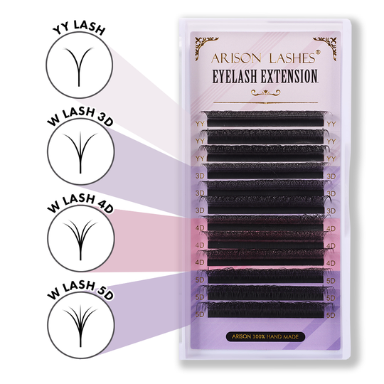 Y-shape Volume Lashes | YY Lashes – Arison Lashes