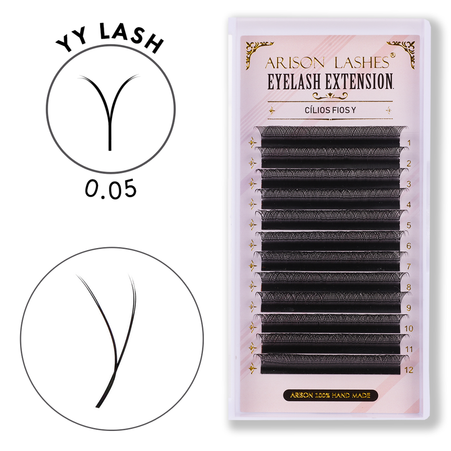 Y-shape Volume Lashes | YY Lashes – Arison Lashes